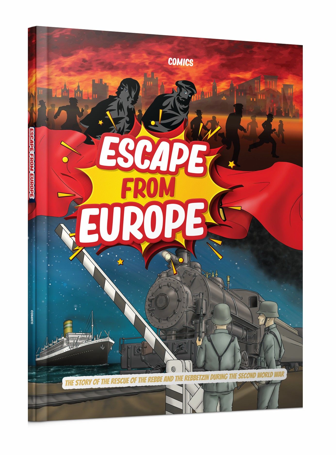 ESCAPE FROM EUROPE - COMICS | אנגלית | קומיקס